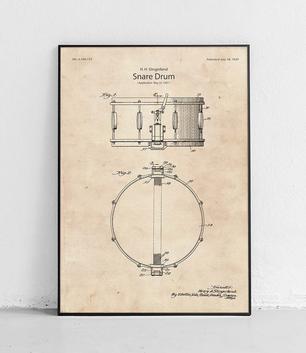 Snare drum poster – Poster Polytechnic