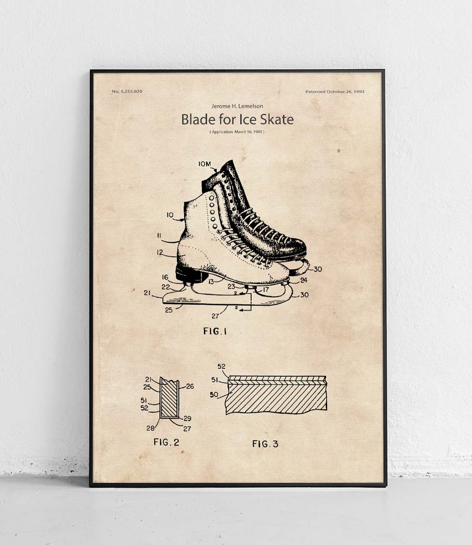 Ice Skating - Poster – Poster Polytechnic