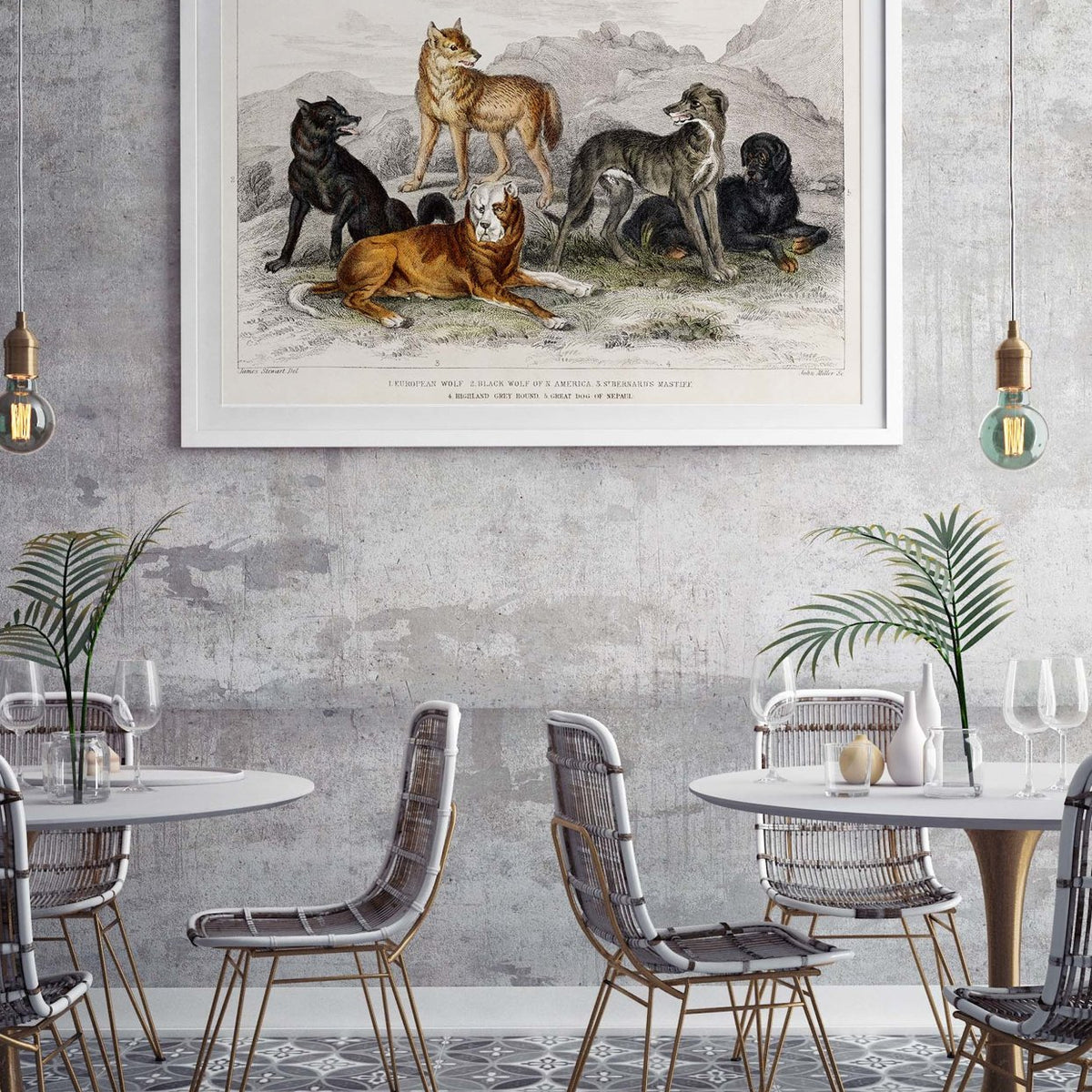 Dogs and the Wolf - poster – Poster Polytechnic