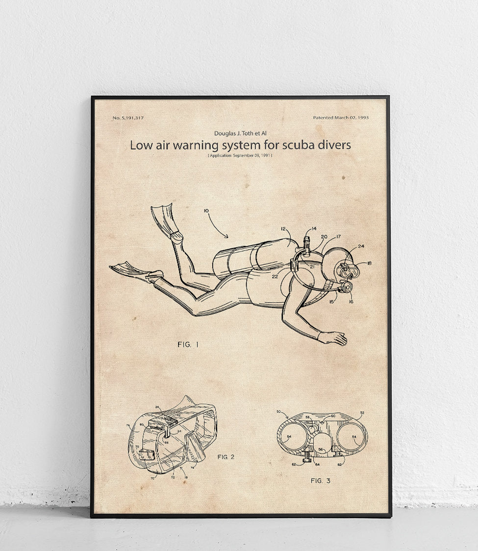 Patent Poster: Diver Warning System – Poster Polytechnic